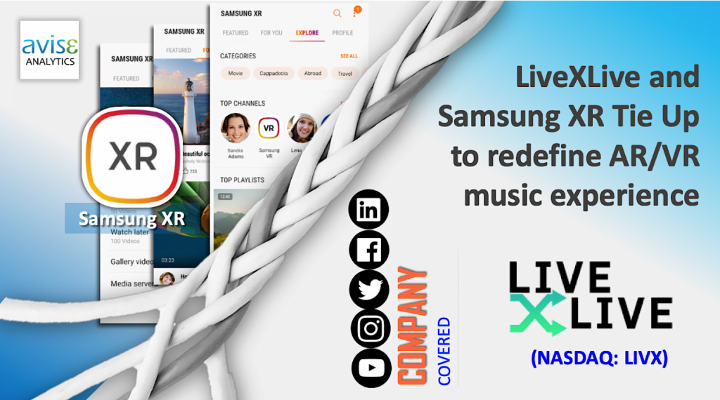 LiveXLive and Samsung XR tie up to redefine AR/VR music experiences ...