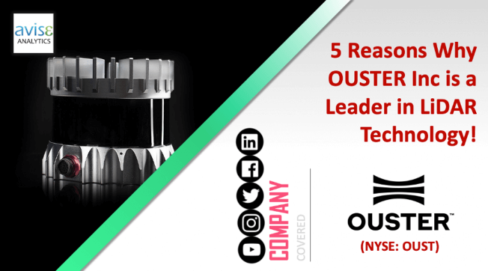 5 Reasons Why OUSTER Inc is a leader in LiDAR Technology!